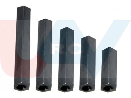 Nylon Standoff M3xD5xL35mm Black color,M3 scew Black color