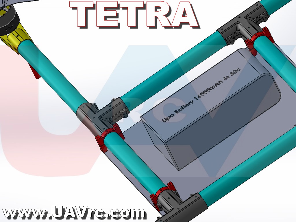TETRA an Open Platform UAV Octocopetr Frame by nem, Tetraktys ...