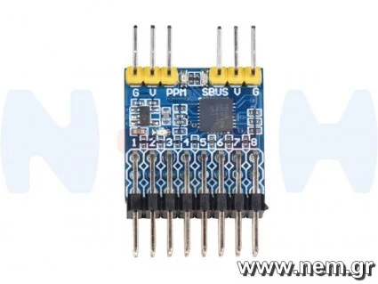 SBUS 8CH PWM, PPM, Signal Conversion Module -3.3 -20 Volts