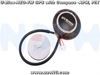 Electronics-GPS-Module-Ublox NEO-7M GPS With Compas for APM, PIXhawk ...